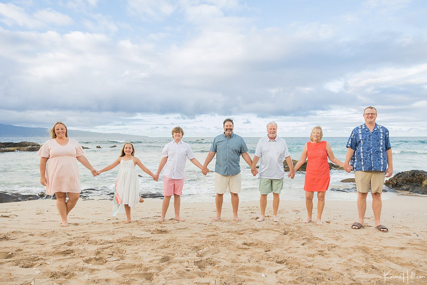 Ohana Memories - The DeMarais' Maui Family Portrait