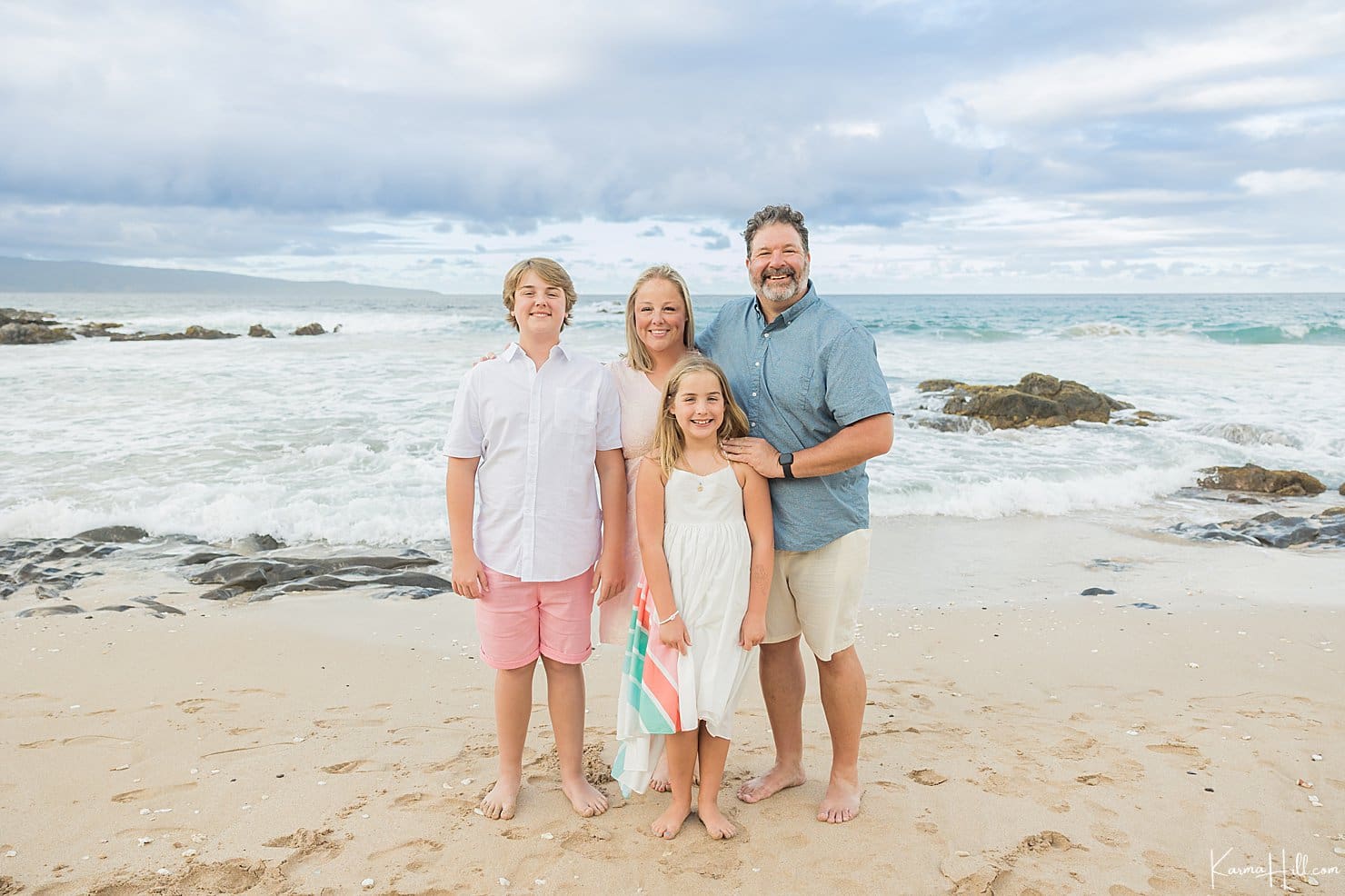 Ohana Memories - The DeMarais' Maui Family Portrait