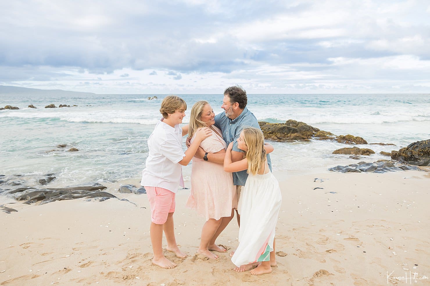 Ohana Memories - The DeMarais' Maui Family Portrait