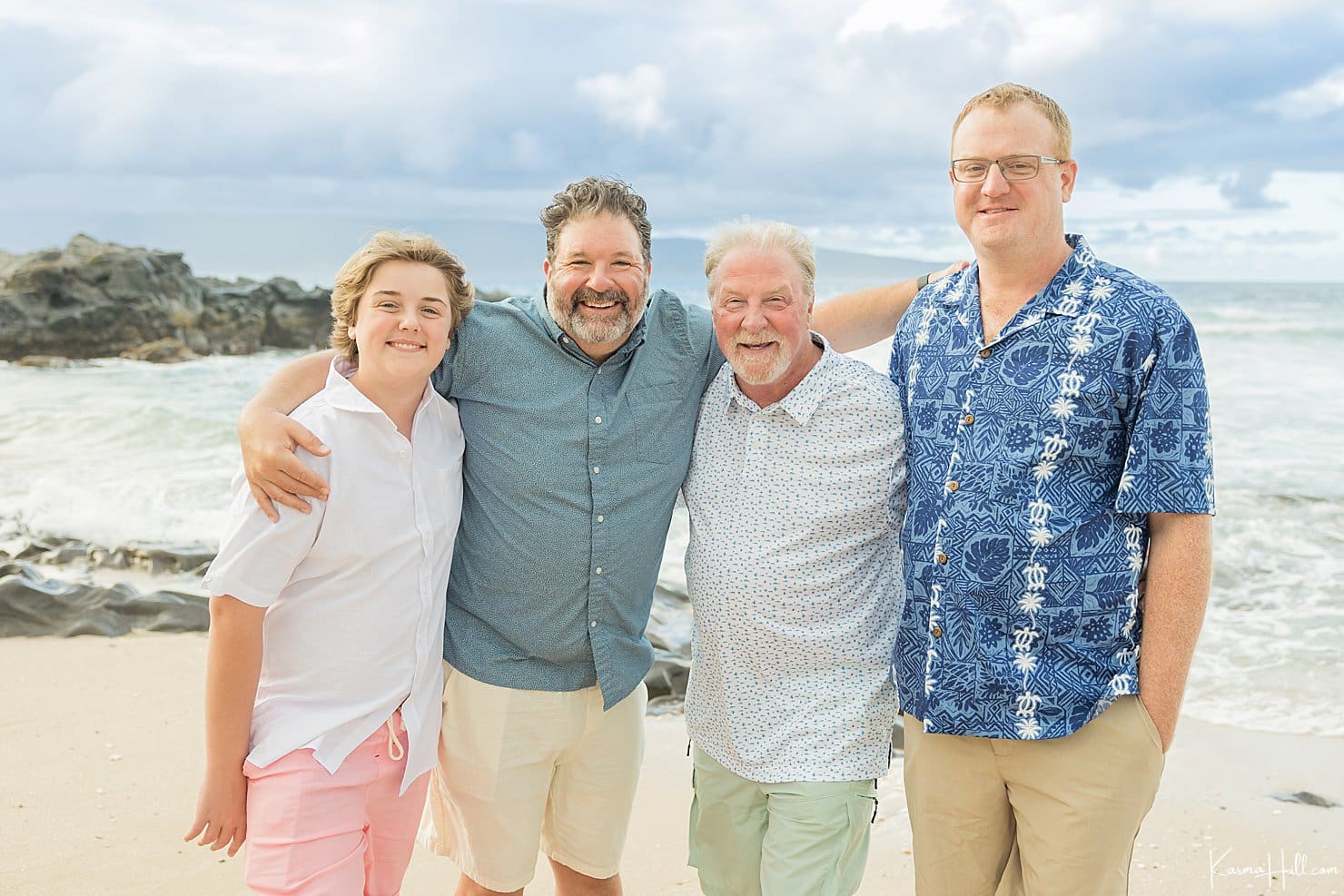 Ohana Memories - The DeMarais' Maui Family Portrait