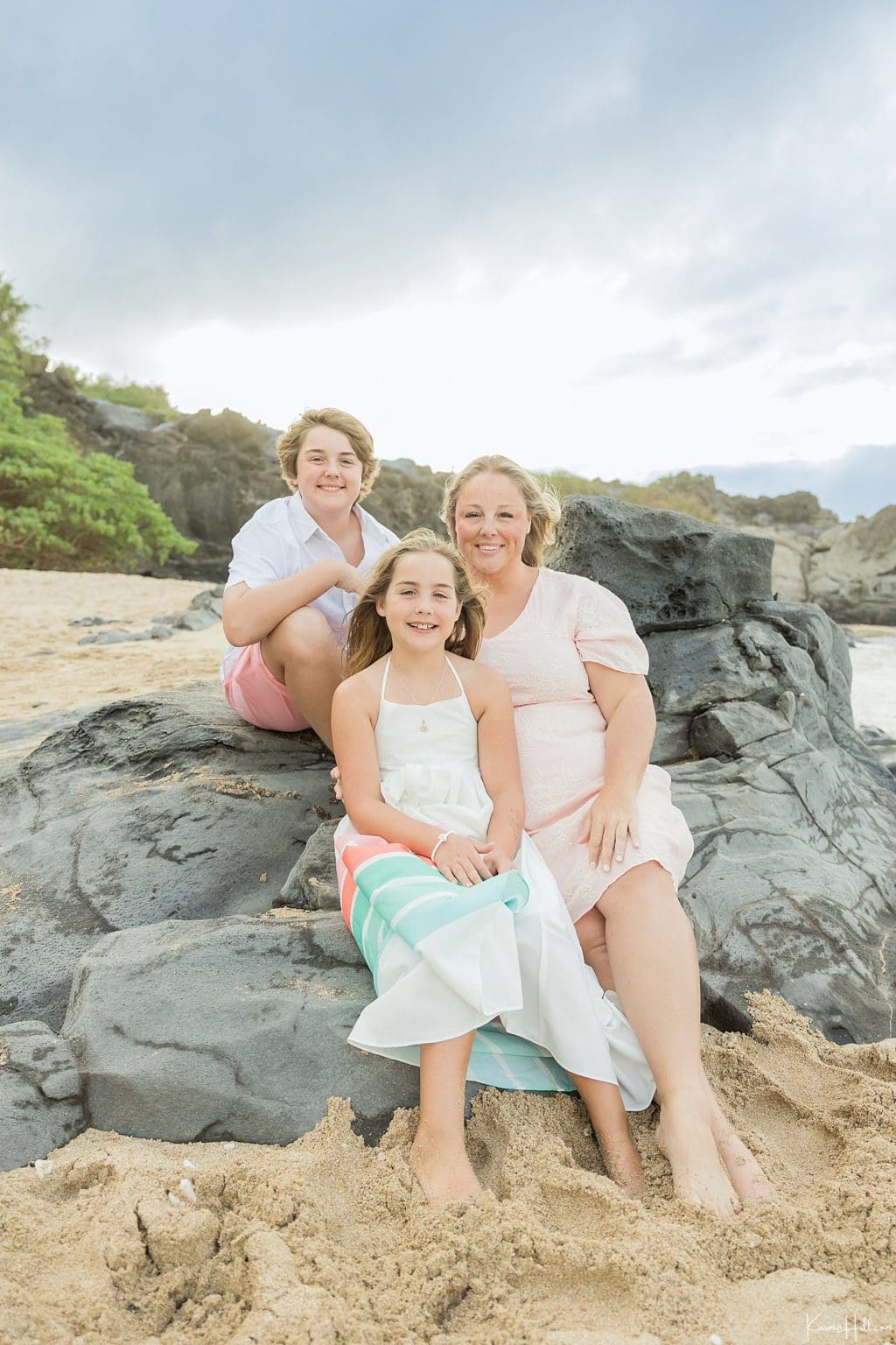 Ohana Memories - The DeMarais' Maui Family Portrait