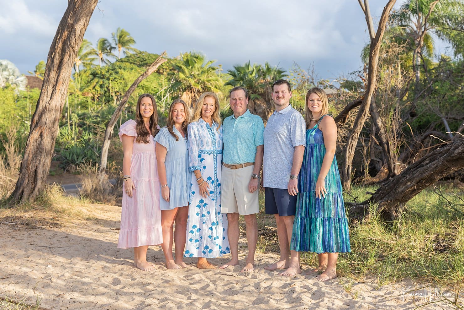 Our Favorite Place - The Gleason's Maui Family Portrait