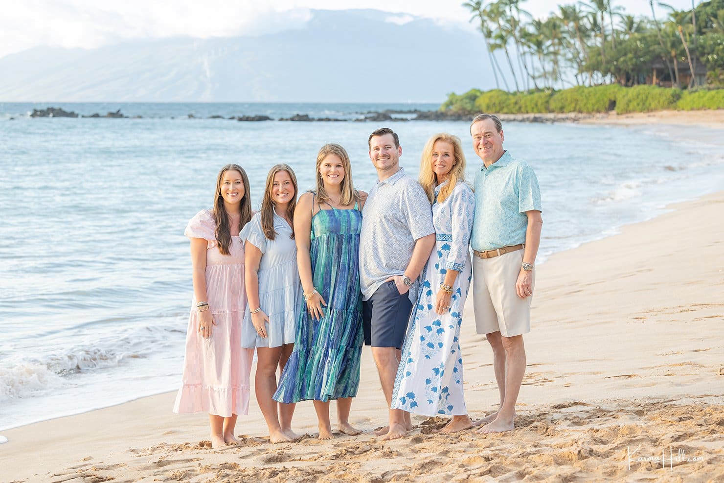 Our Favorite Place - The Gleason's Maui Family Portrait