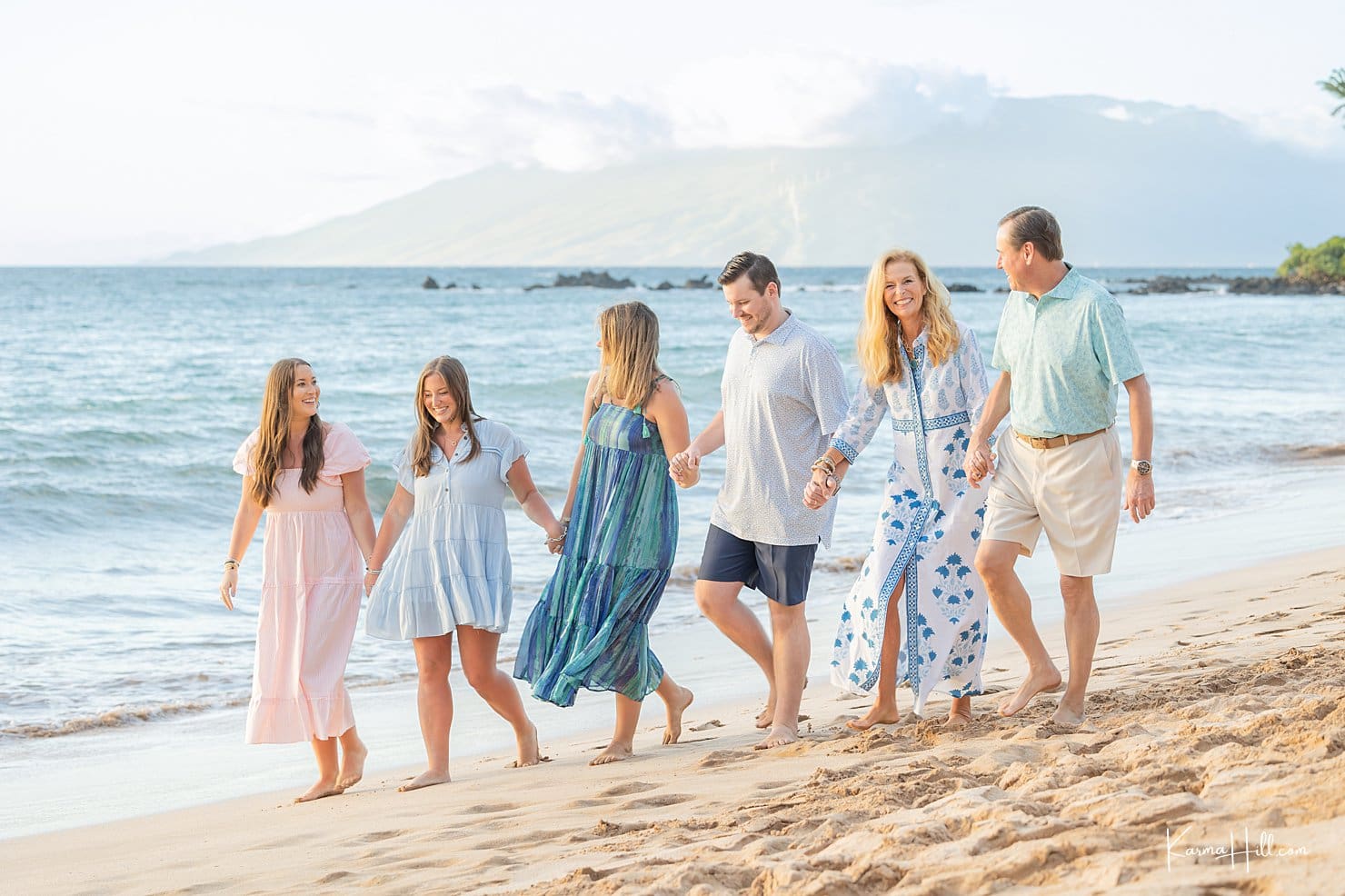 Our Favorite Place - The Gleason's Maui Family Portrait
