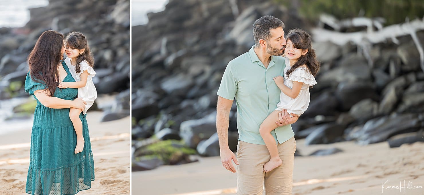 Happy Baby News - The Halaweh's Maui Family Portrait