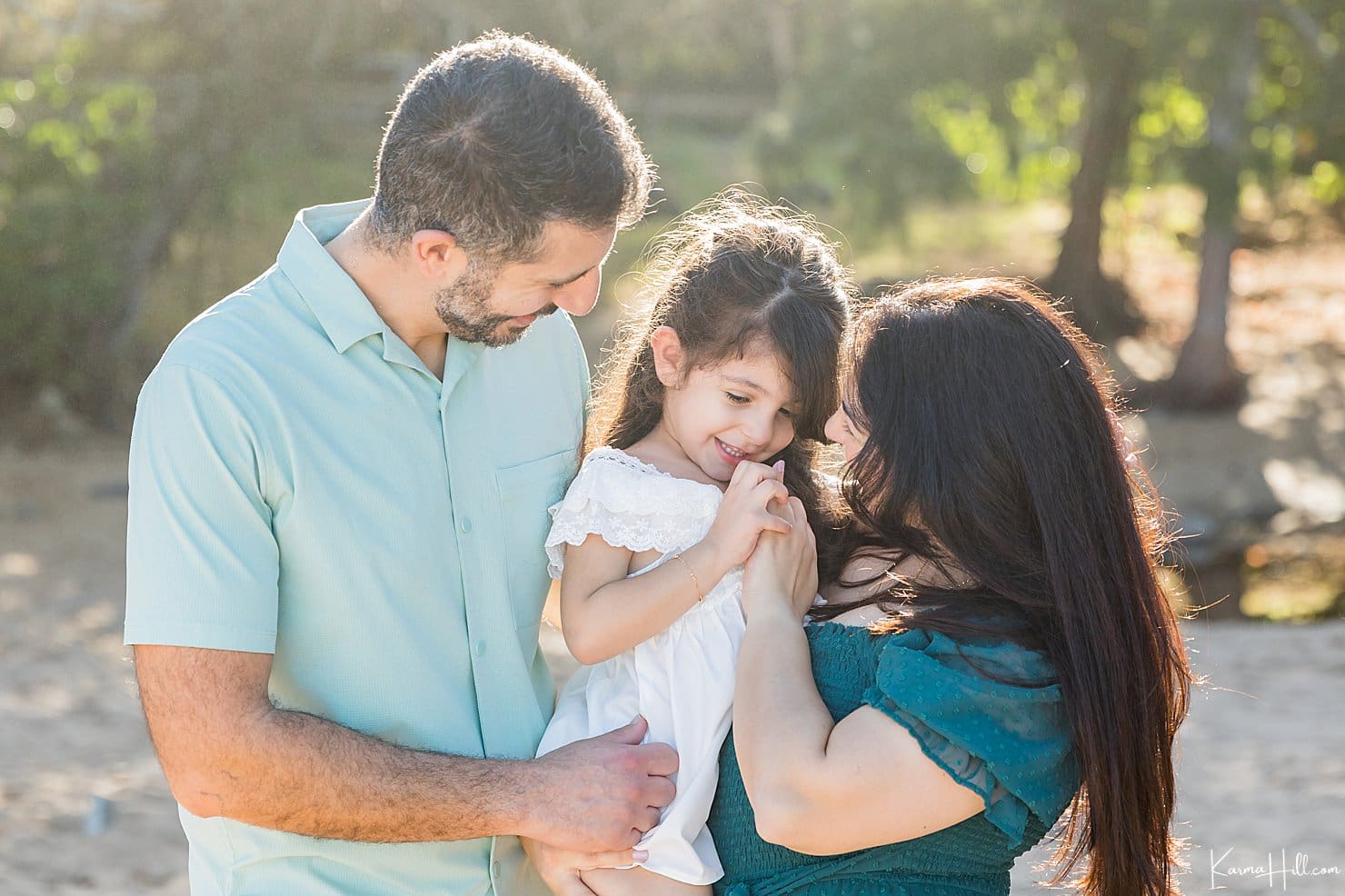 Happy Baby News - The Halaweh's Maui Family Portrait