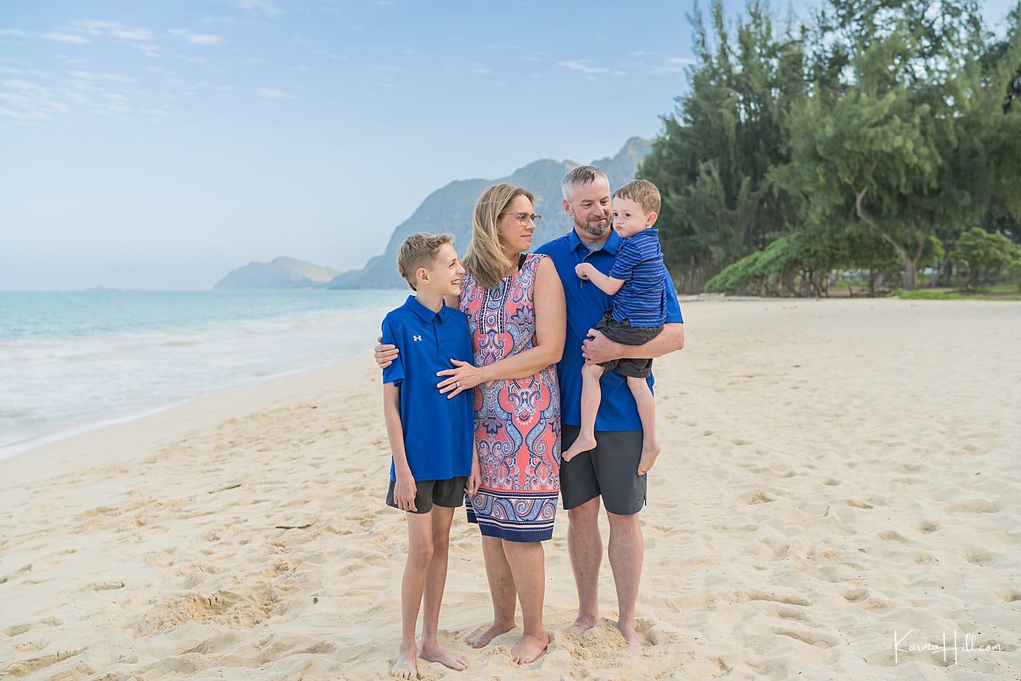 All That Matters - The Kapp's Oahu Family Portrait