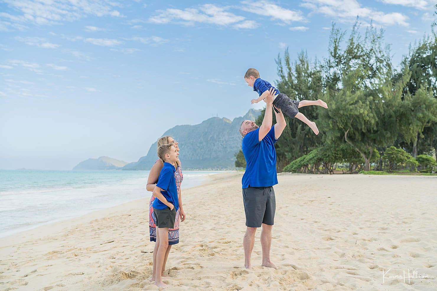 All That Matters - The Kapp's Oahu Family Portrait