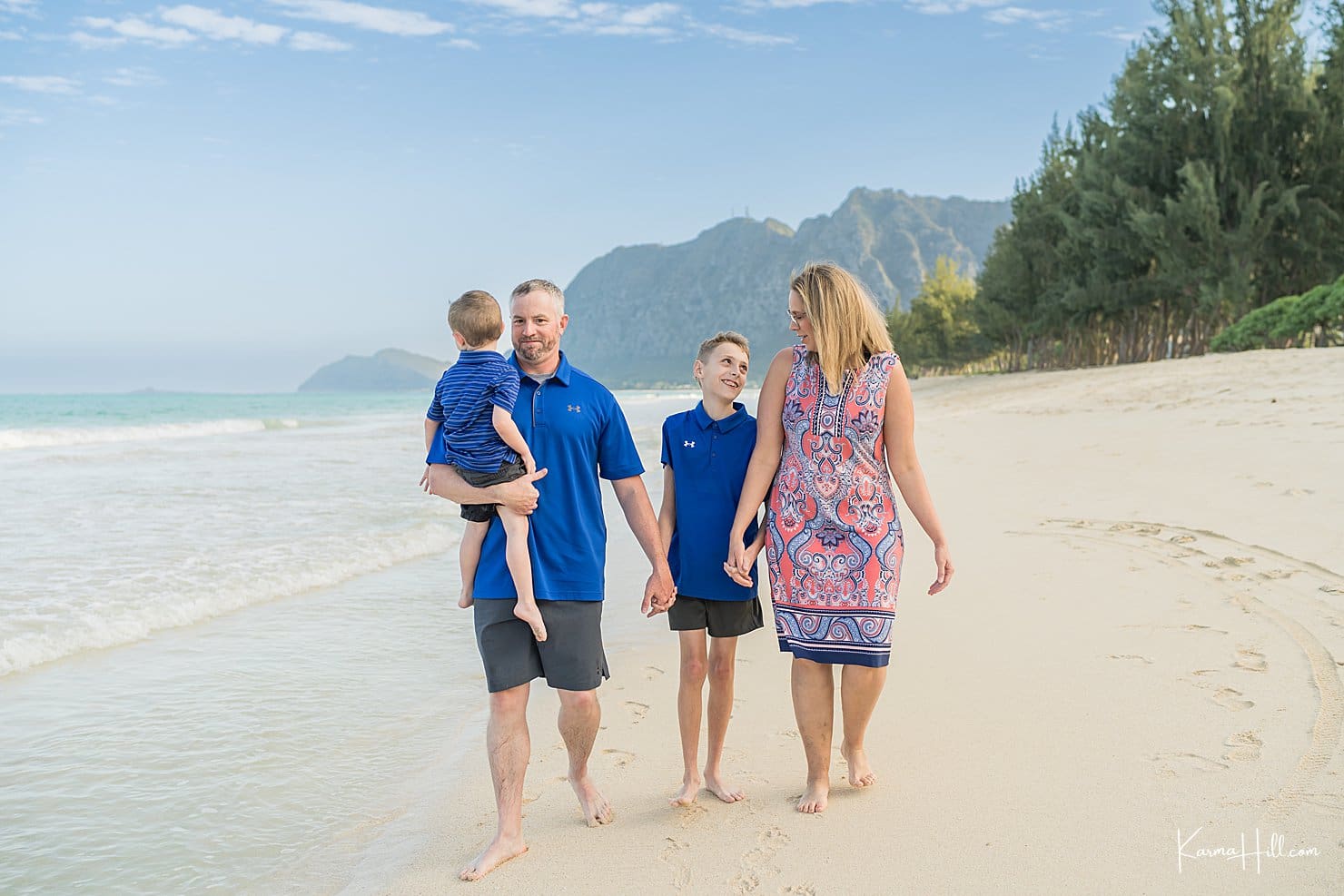 All That Matters - The Kapp's Oahu Family Portrait