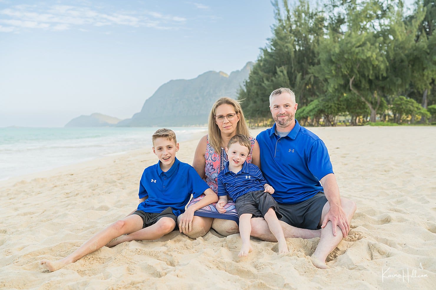 All That Matters - The Kapp's Oahu Family Portrait