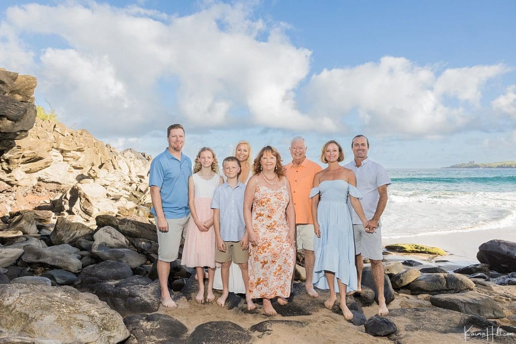 Island Keepsakes - The Lightfoot's Maui Family Portrait