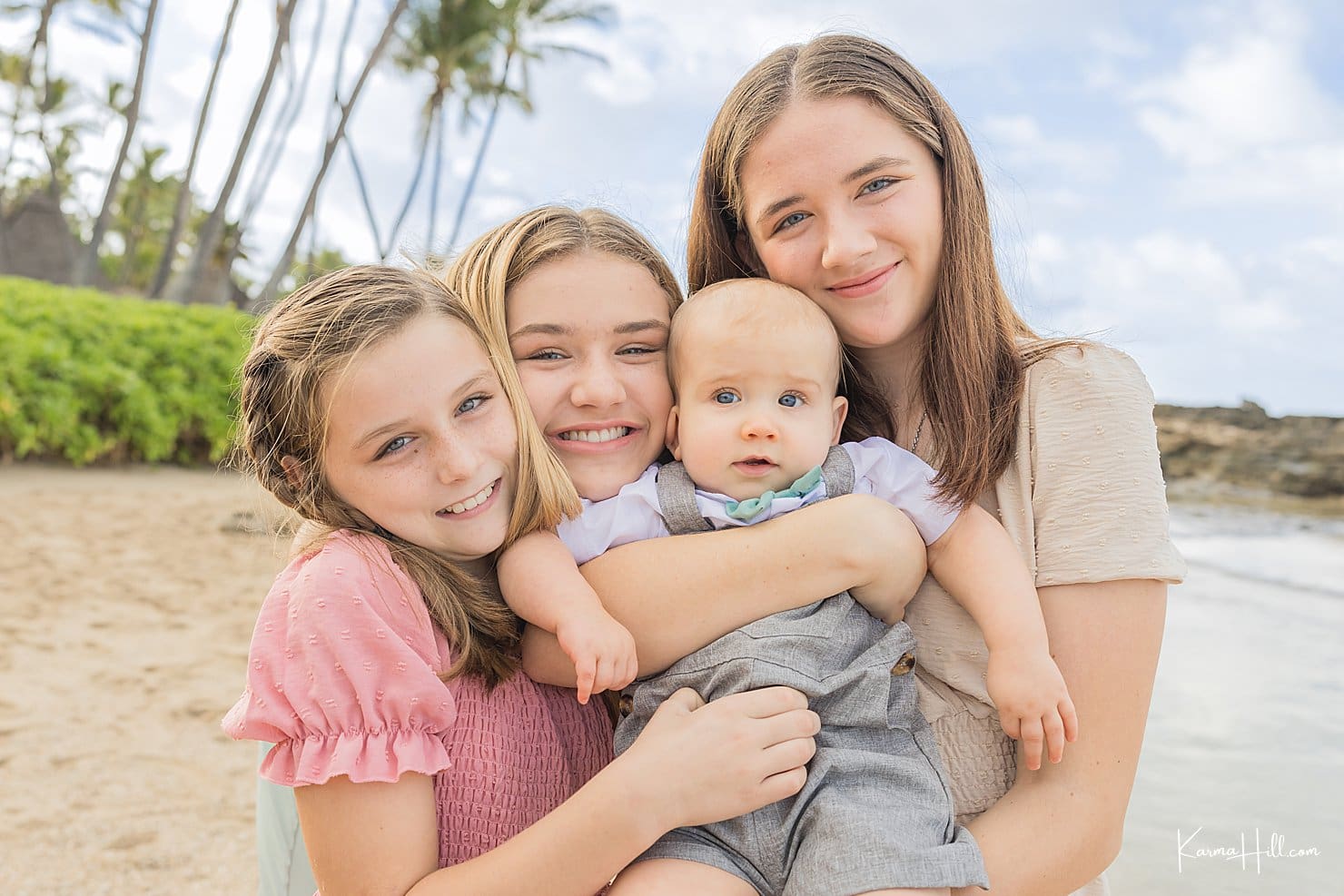 Embraced With Love - The Phillips' Oahu Family Portrait