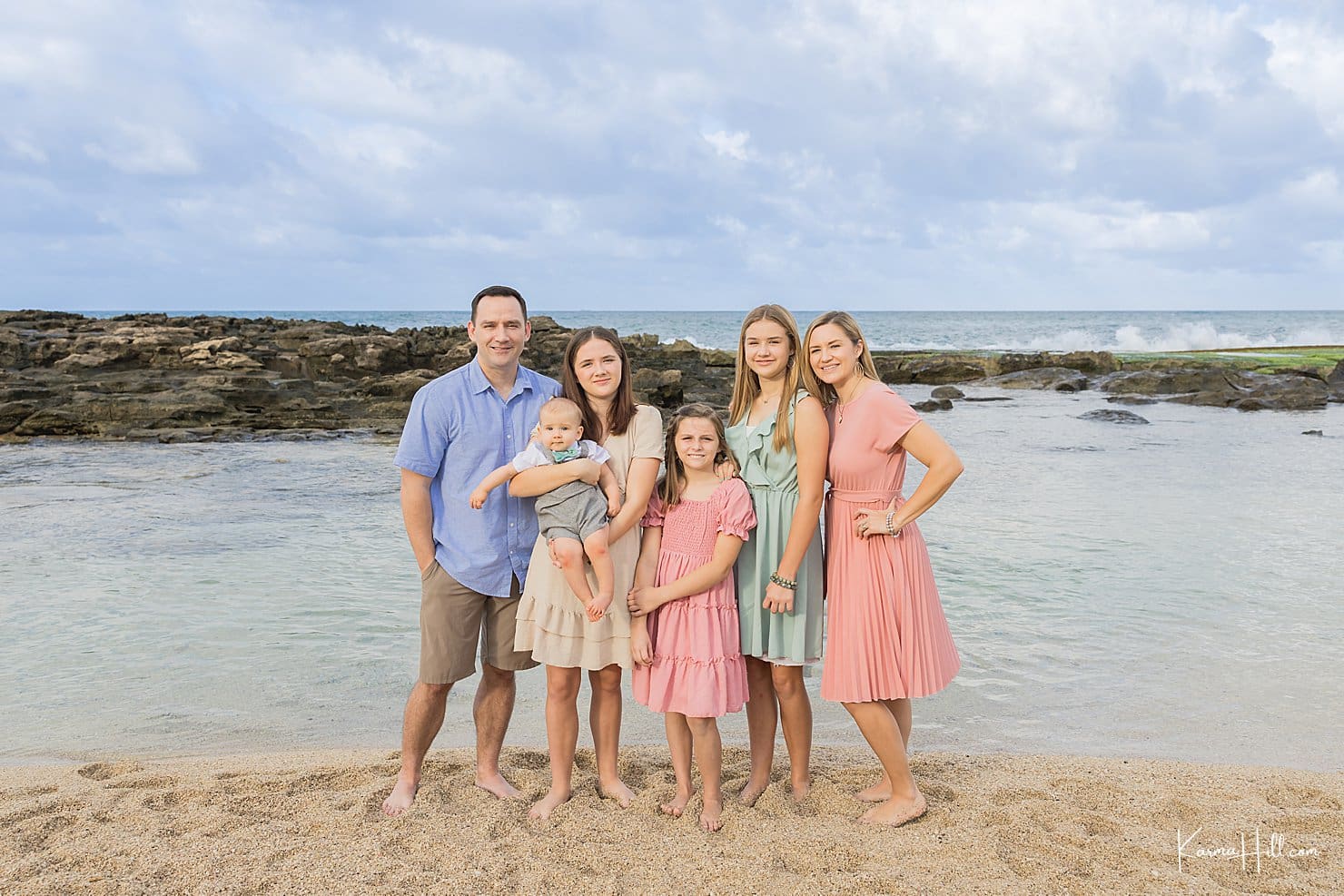Embraced With Love - The Phillips' Oahu Family Portrait