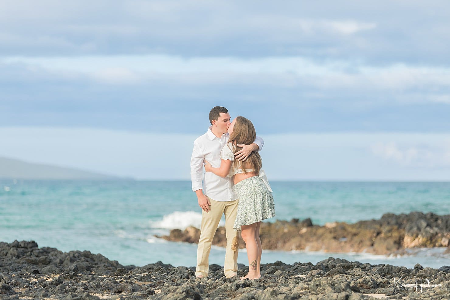 Yes, Now And Forever - Ryley & Erin's Maui Proposal Portrait