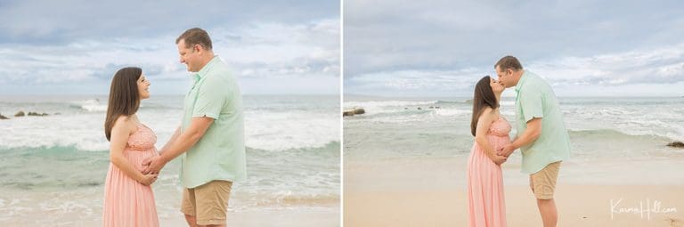 Waiting For Baby - The Vanatta's Maui Family Portrait