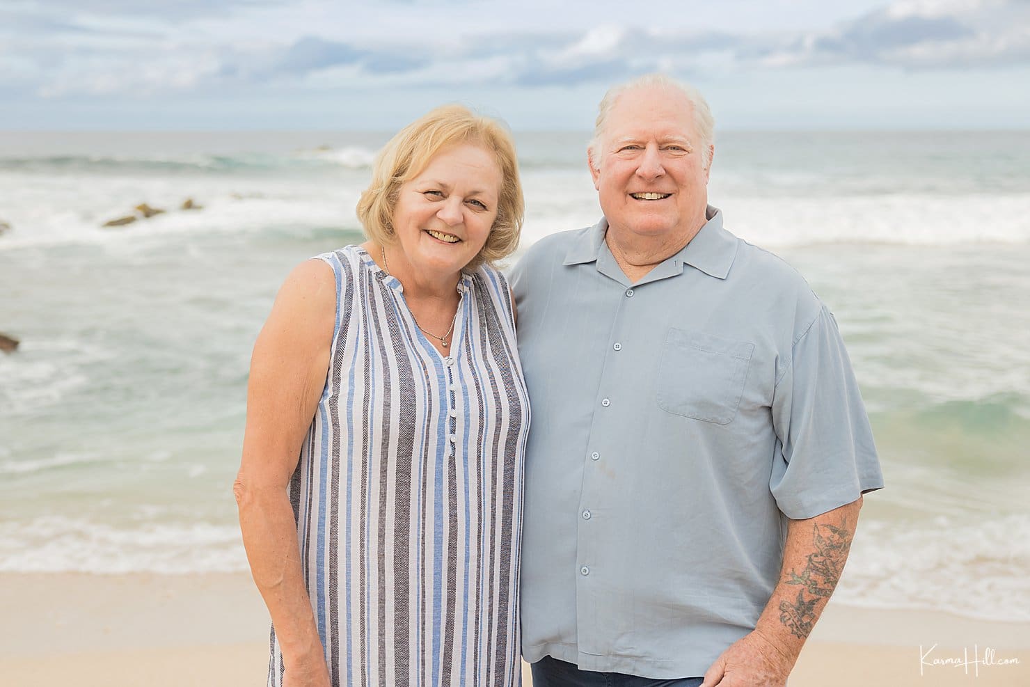 Waiting For Baby - The Vanatta's Maui Family Portrait