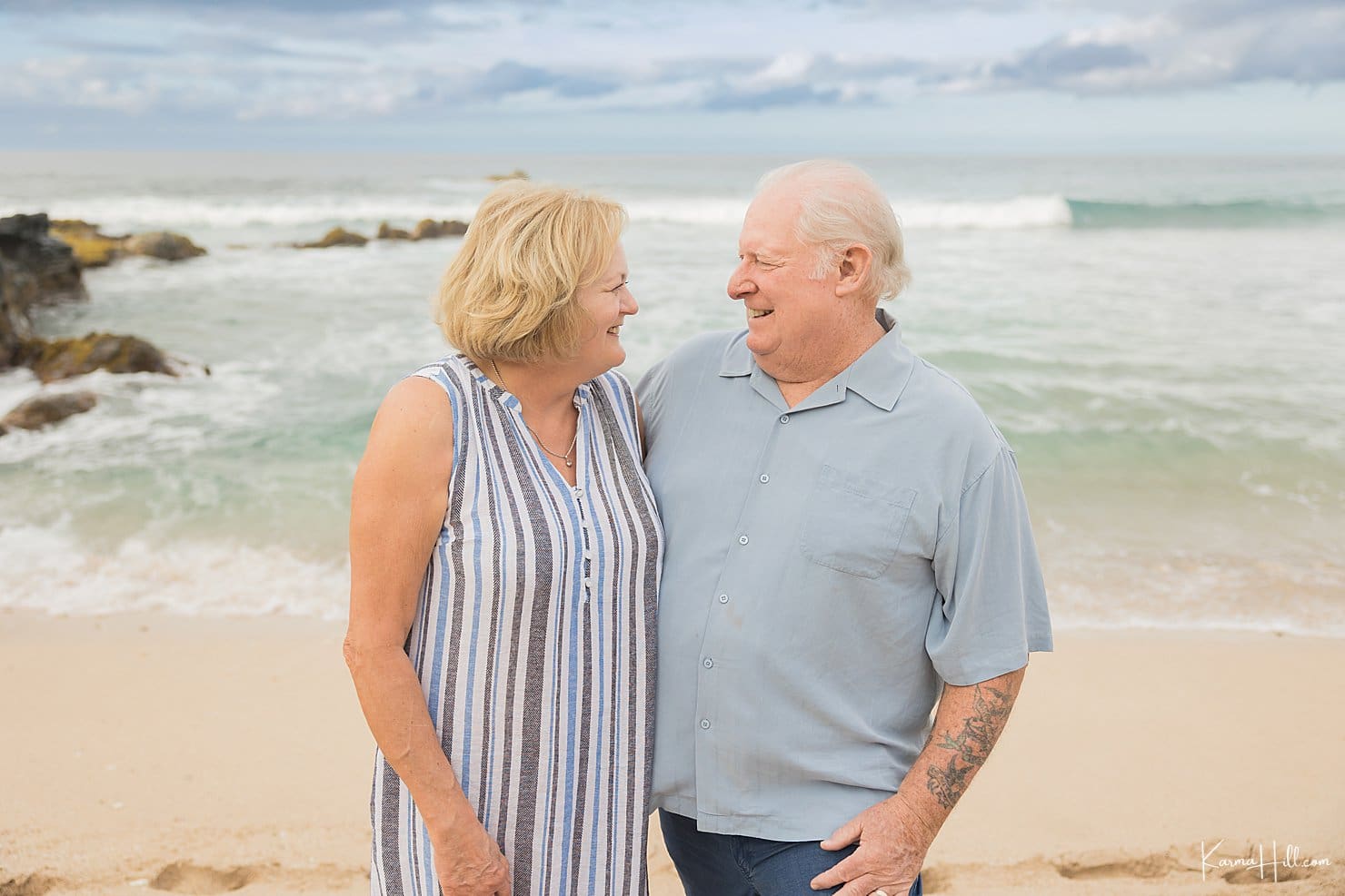 Waiting For Baby - The Vanatta's Maui Family Portrait