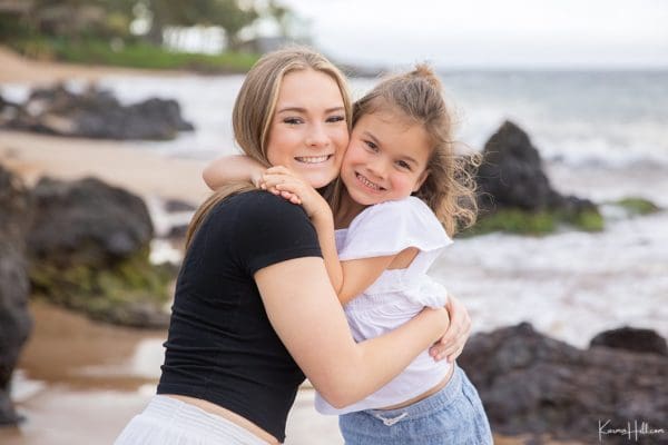 Returning With The Kids - The Beckett's Maui Family Portrait