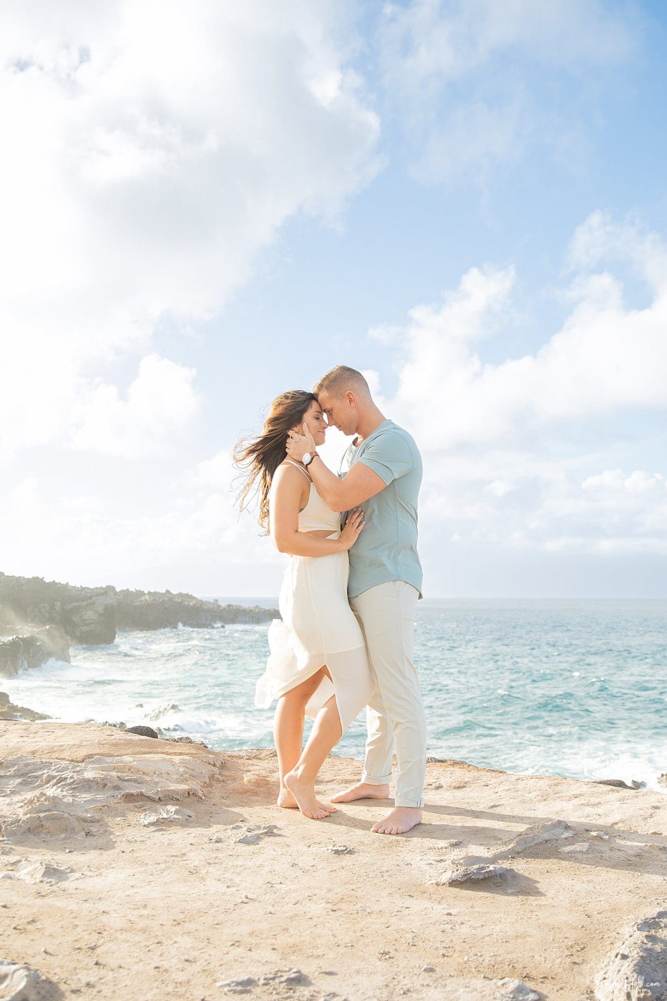 Timing On Our Side - Matt & Savannah's Maui Proposal Portrait
