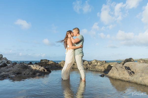 Timing On Our Side - Matt & Savannah's Maui Proposal Portrait