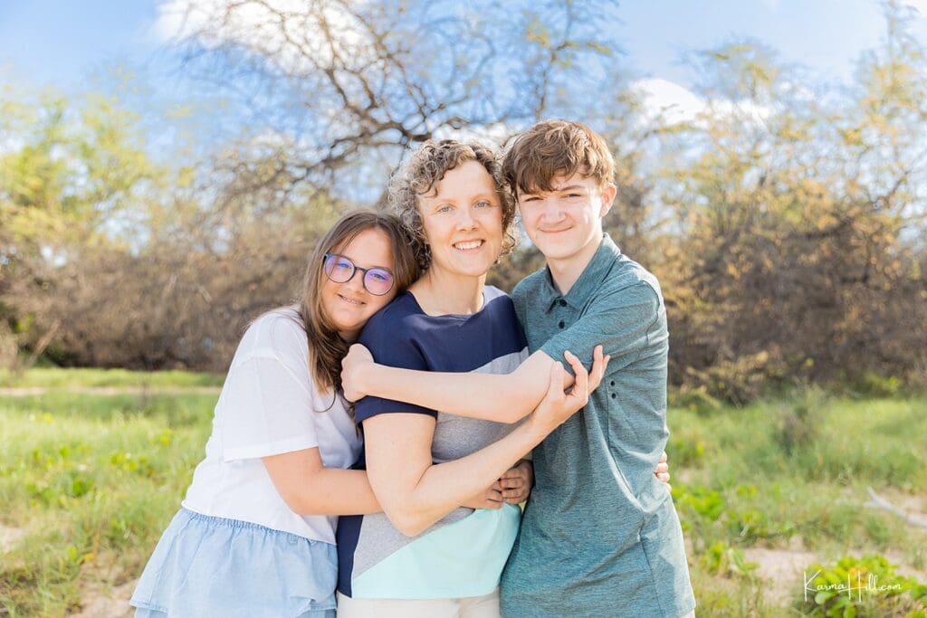 Sunkissed Family Fun - The Curtis' Maui Family Portrait