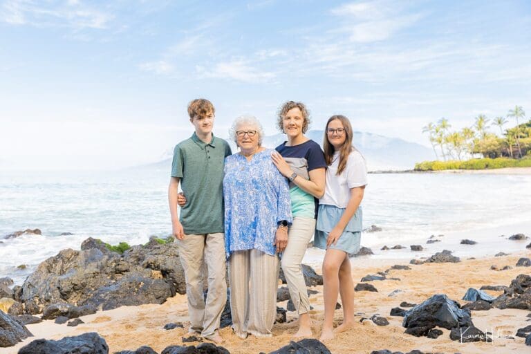 Sunkissed Family Fun - The Curtis' Maui Family Portrait