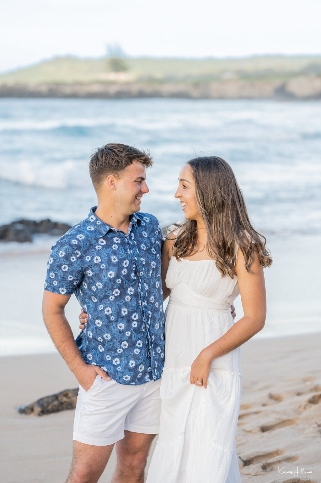 Our Next Chapter - Jackson & Rachel's Maui Engagement Portrait