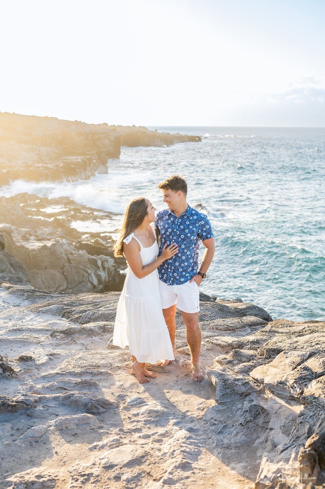 Our Next Chapter - Jackson & Rachel's Maui Engagement Portrait