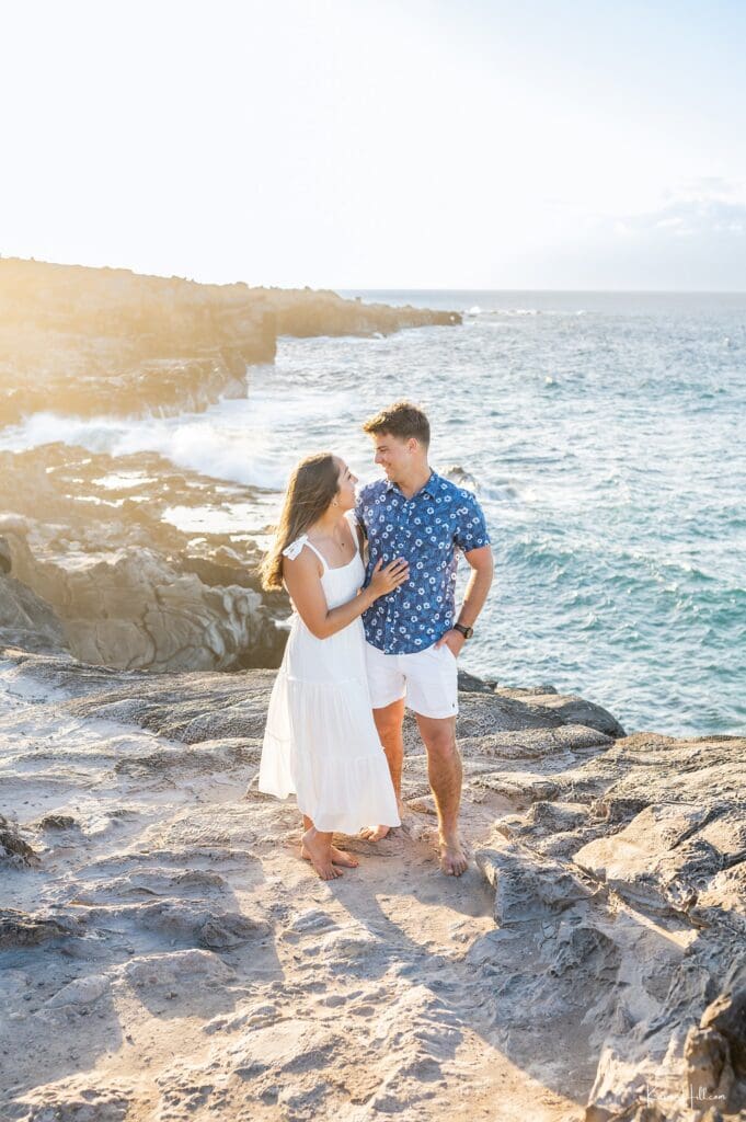 Our Next Chapter - Jackson & Rachel's Maui Engagement Portrait