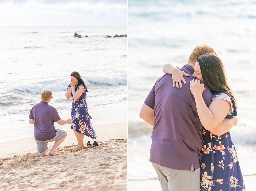 My One And Only - Jeffrey & Brittnee's Maui Proposal Portrait