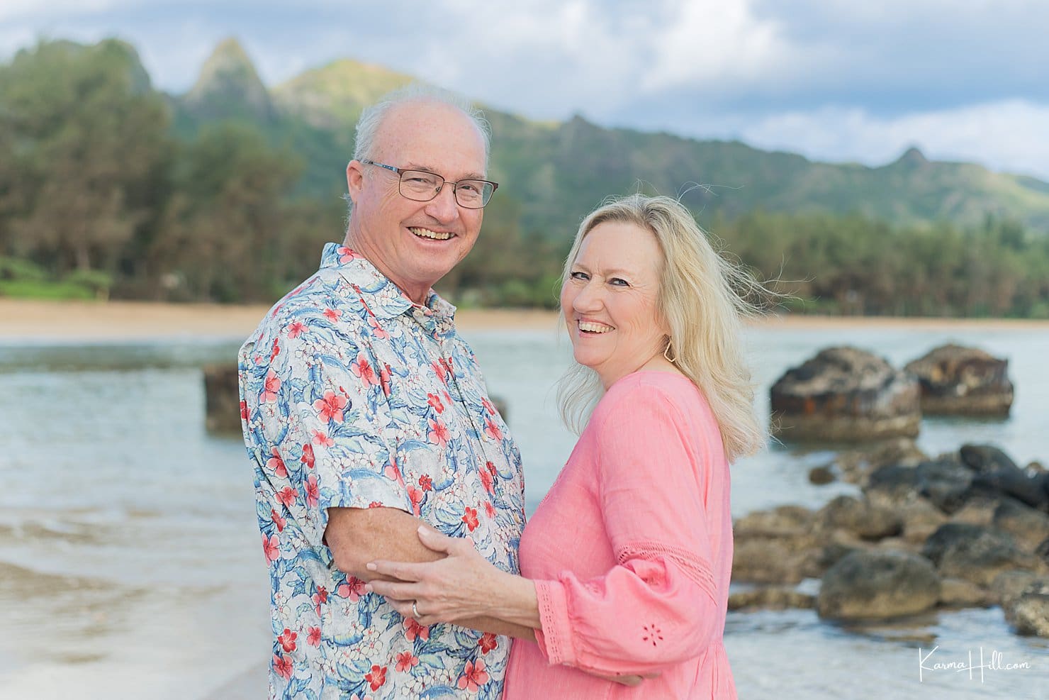 Quality Time With You - Karen & Rick's Kauai Couples Portrait