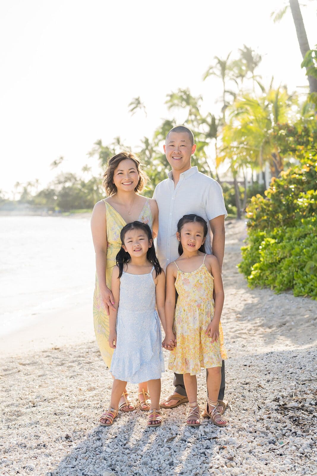 Celebrating Together - The Quach's Oahu Family Portrait