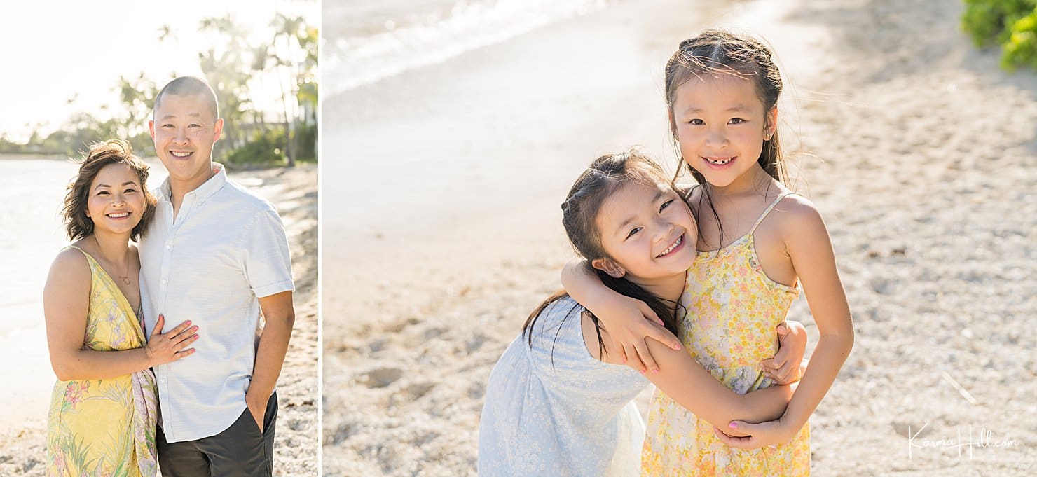 Celebrating Together - The Quach's Oahu Family Portrait