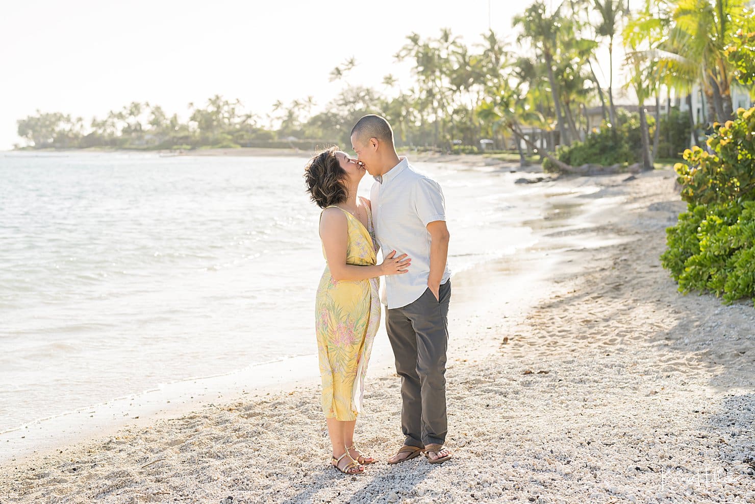 Celebrating Together - The Quach's Oahu Family Portrait