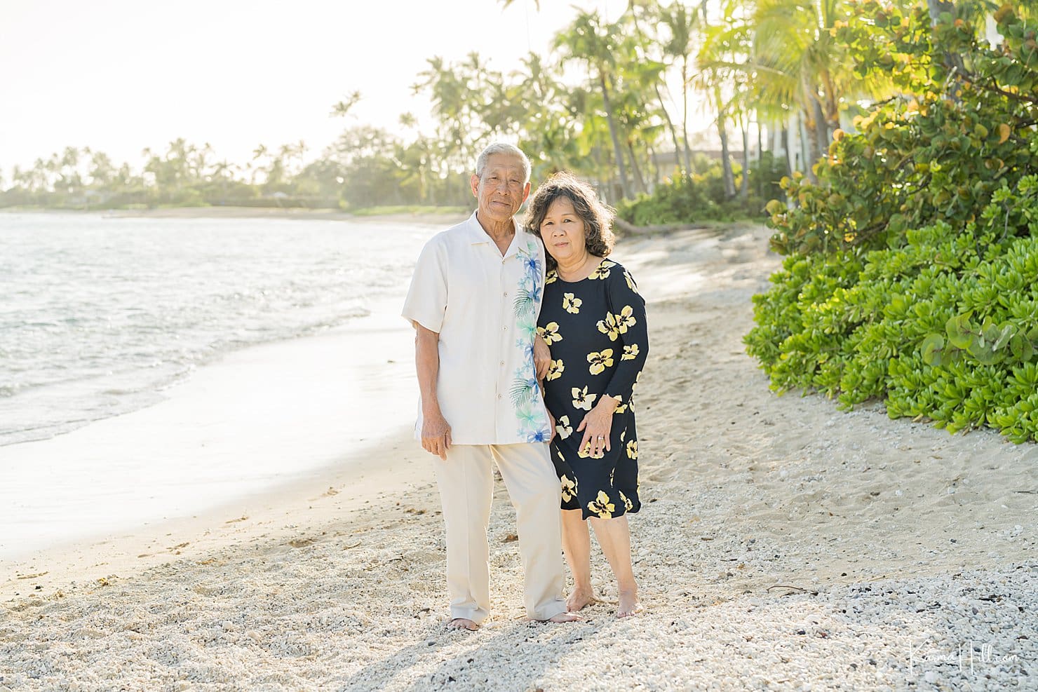 Celebrating Together - The Quach's Oahu Family Portrait