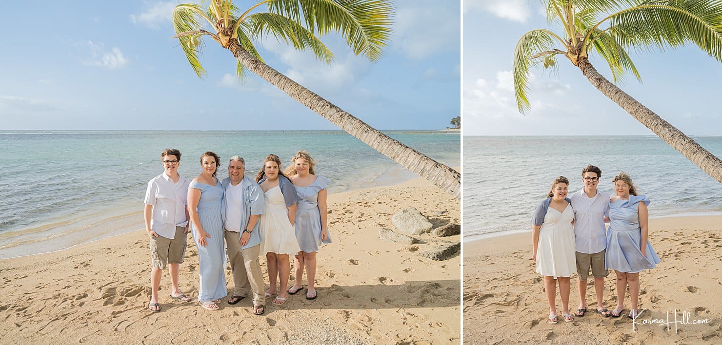 One More Milestone -The Williams' Oahu Family Portrait