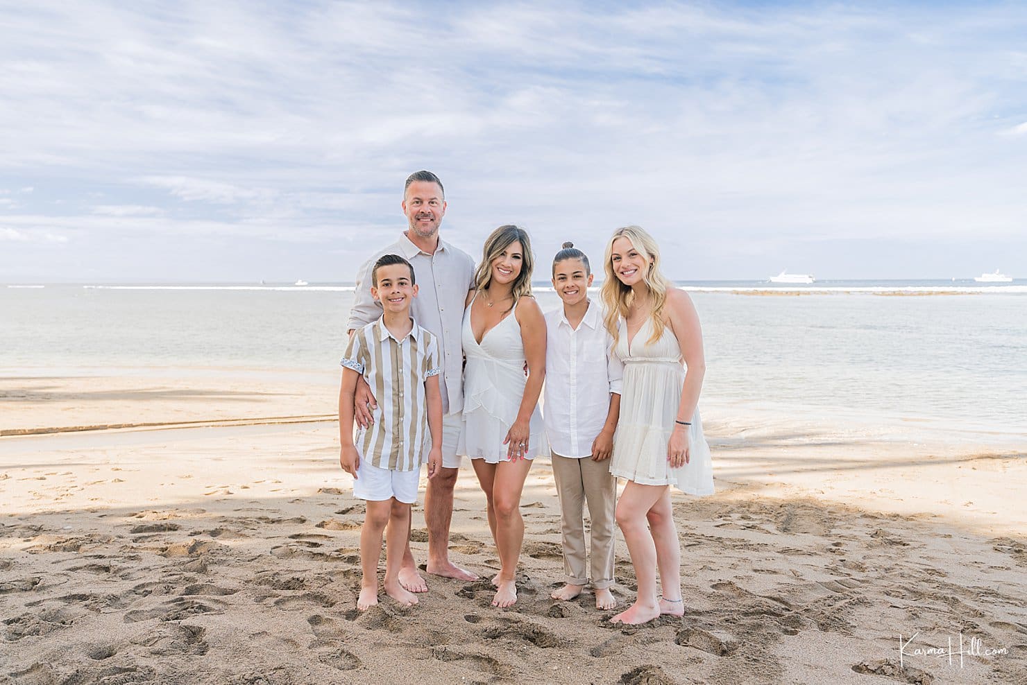 A Golden Morning - The Perry's Maui Family Portrait