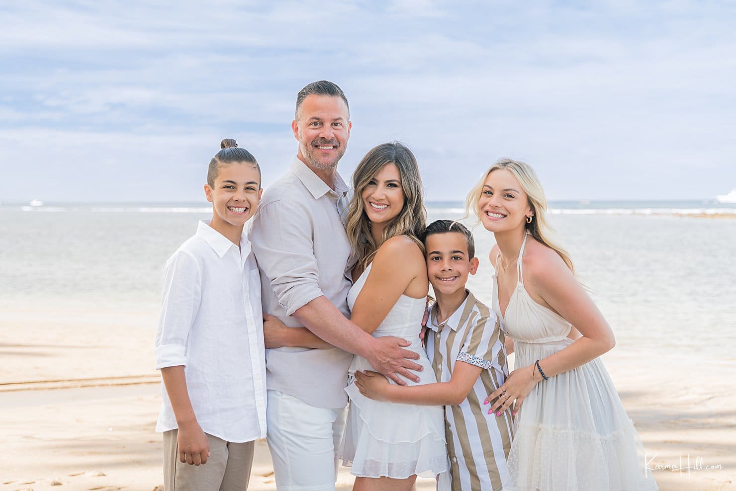 A Golden Morning - The Perry's Maui Family Portrait