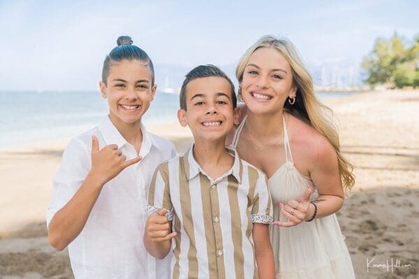 A Golden Morning - The Perry's Maui Family Portrait