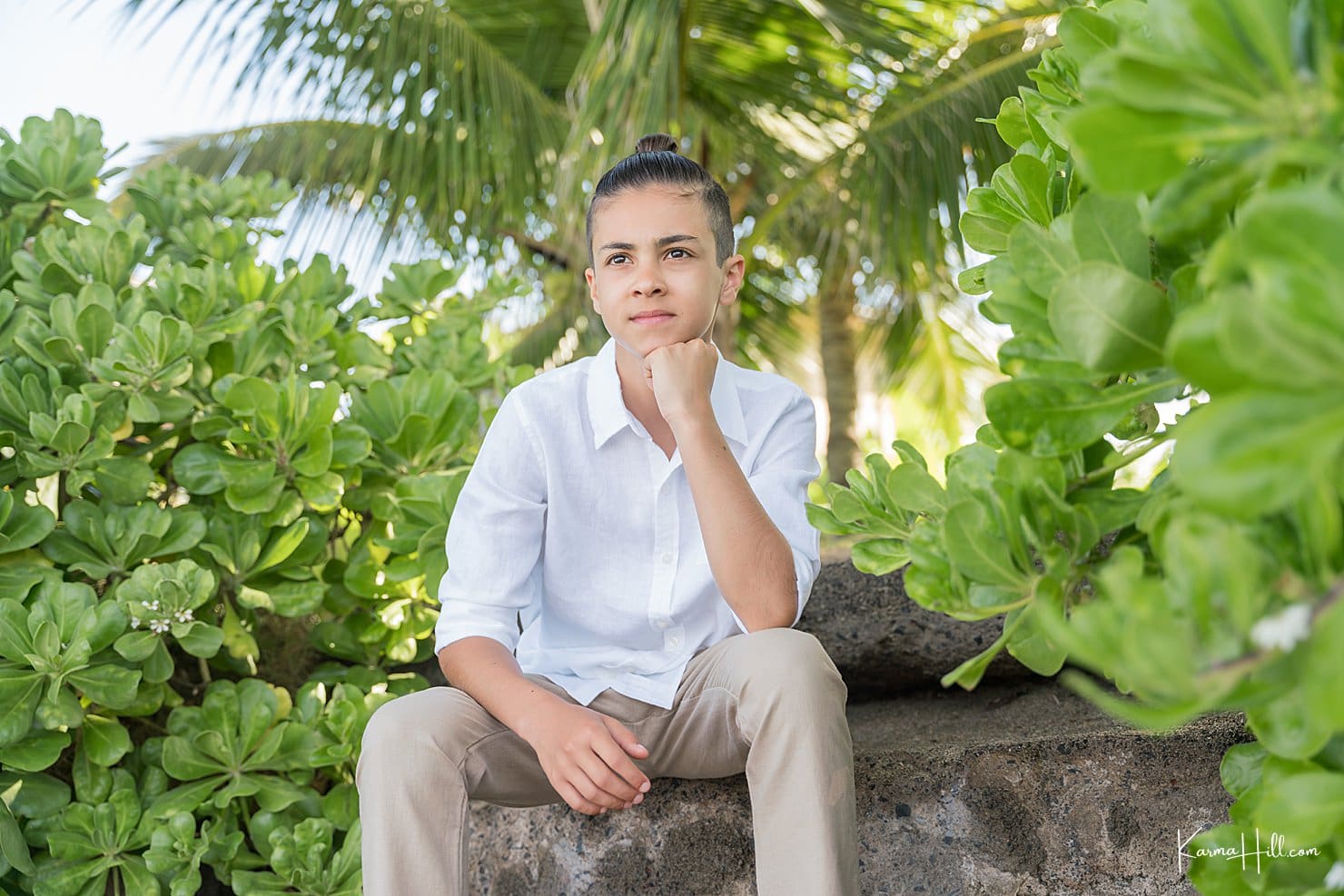 A Golden Morning - The Perry's Maui Family Portrait