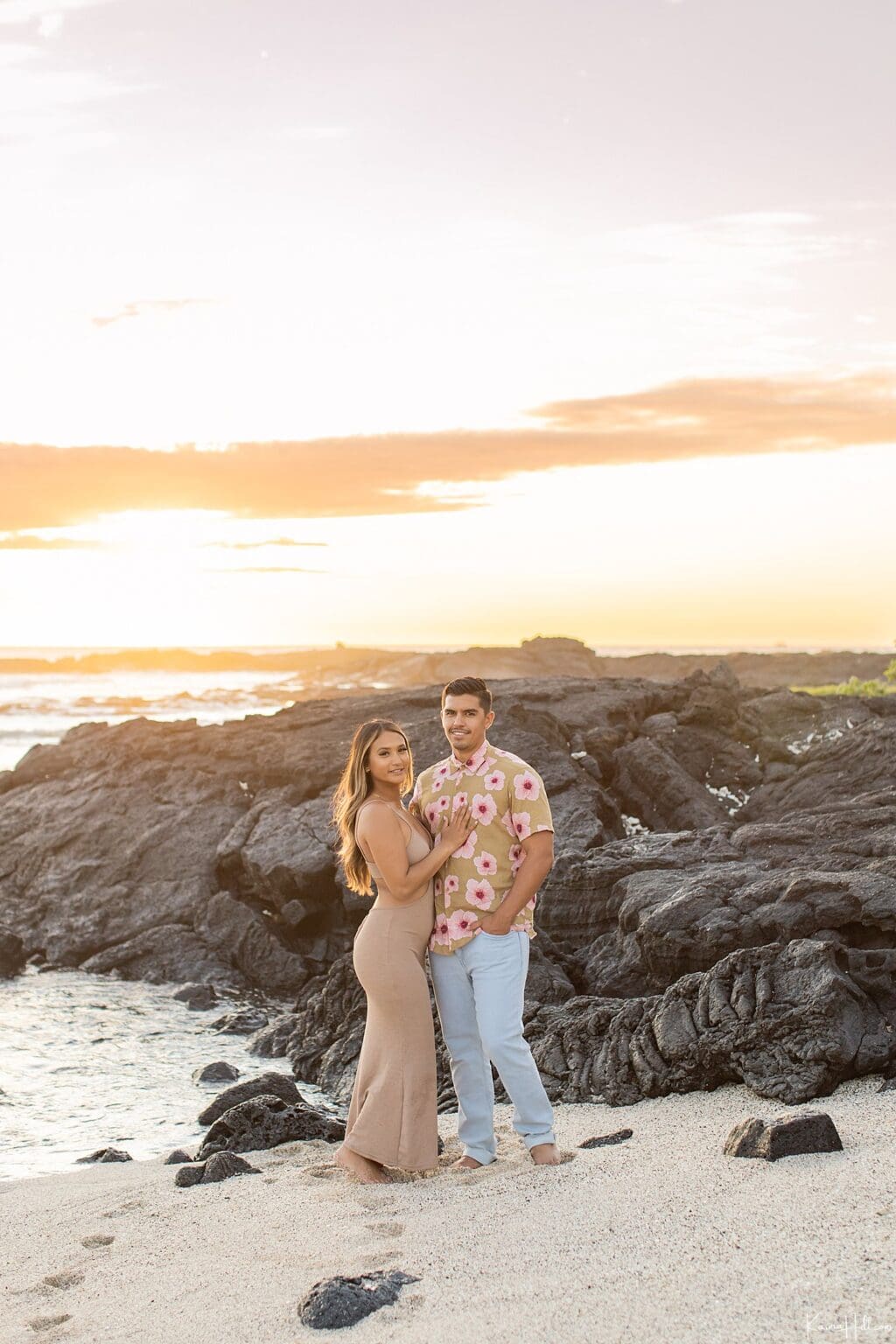 Golden Moments - Kyrie & Rhasean's Big Island Photography