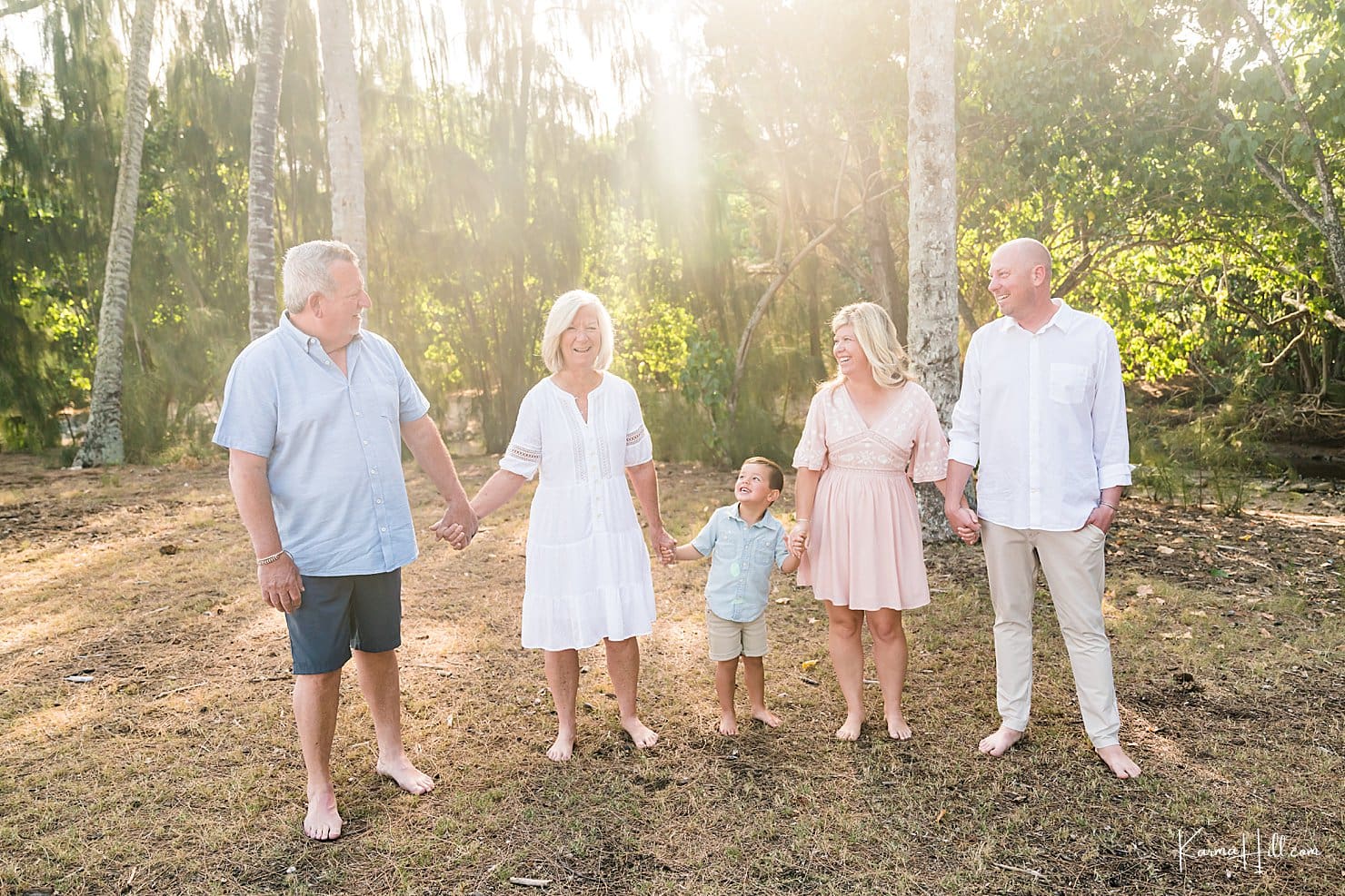 Grateful Hearts - The Pals Maui Family Portrait
