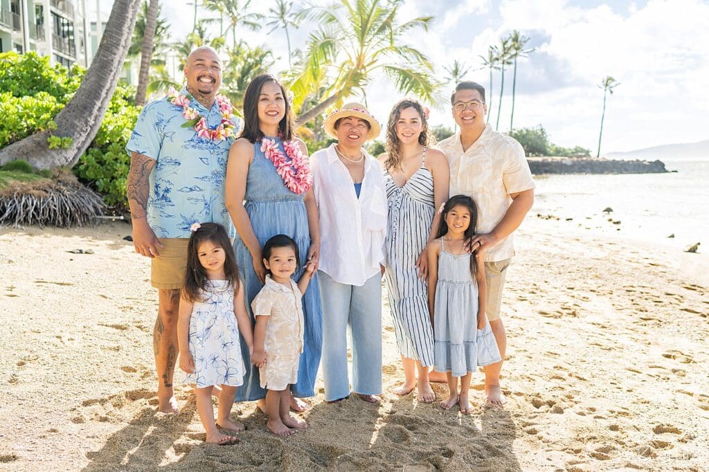 Aloha All Around - The Bersley's Oahu Family Portrait