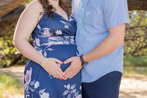 Waiting for Baby - Mariah & Blake's Maui Couples Portrait