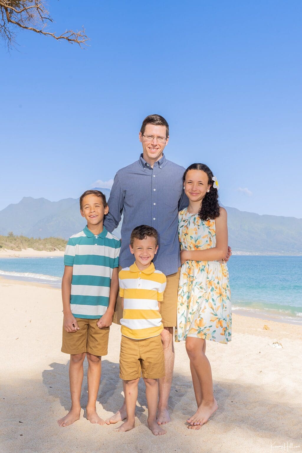 Making The Time - The Mathews' Maui Family Portrait