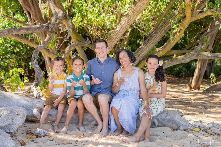 Making The Time - The Mathews' Maui Family Portrait