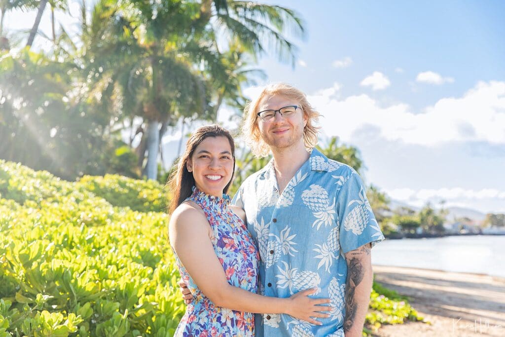 Newlywed High - Sara & Christian's Maui Couples Portrait