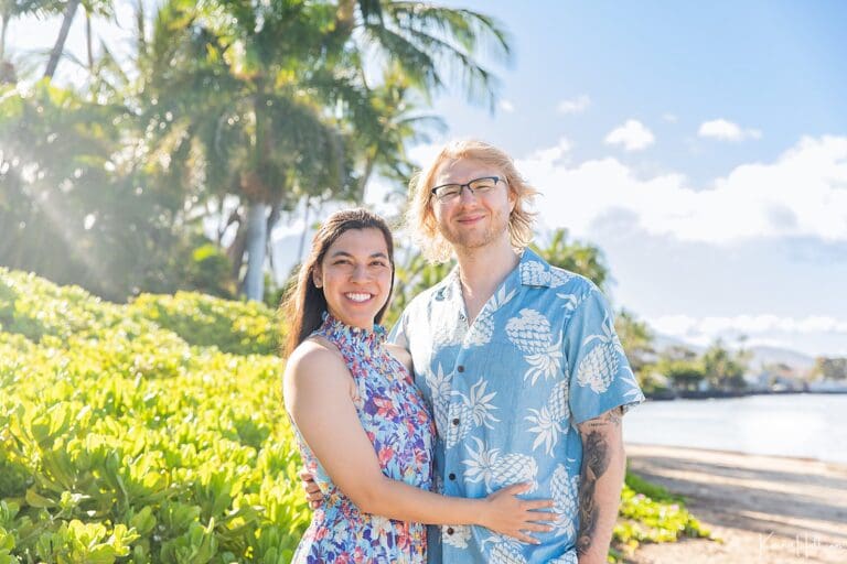 Newlywed High - Sara & Christian's Maui Couples Portrait
