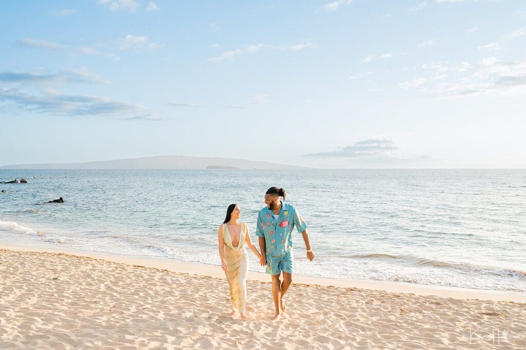 Our Next Step - Alan & Cassidy's Maui Proposal Portrait