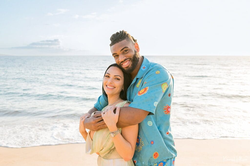 Our Next Step - Alan & Cassidy's Maui Proposal Portrait